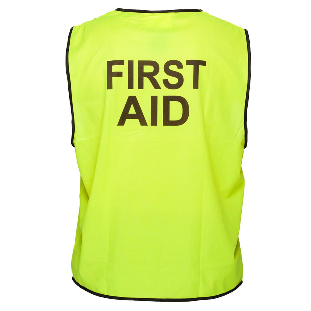 First Aid Hi-vis Vest Class d – Umbarra Safety Supplies